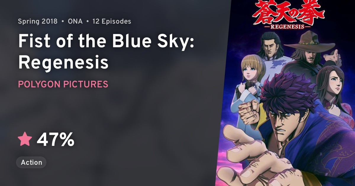 Souten no Ken: REGENESIS (Fist of the Blue Sky: Regenesis) · AniList