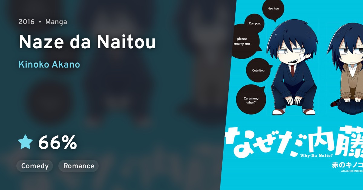 Naze da Naitou · AniList