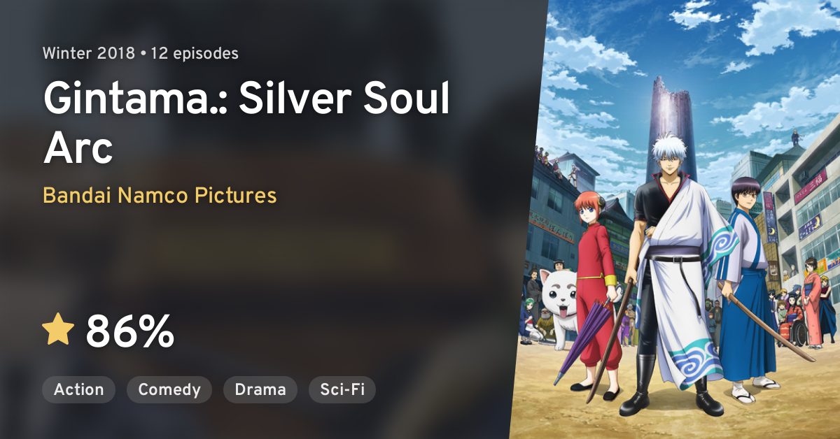Gintama.: Shirogane no Tamashii-hen (Gintama.: Silver Soul Arc) · AniList