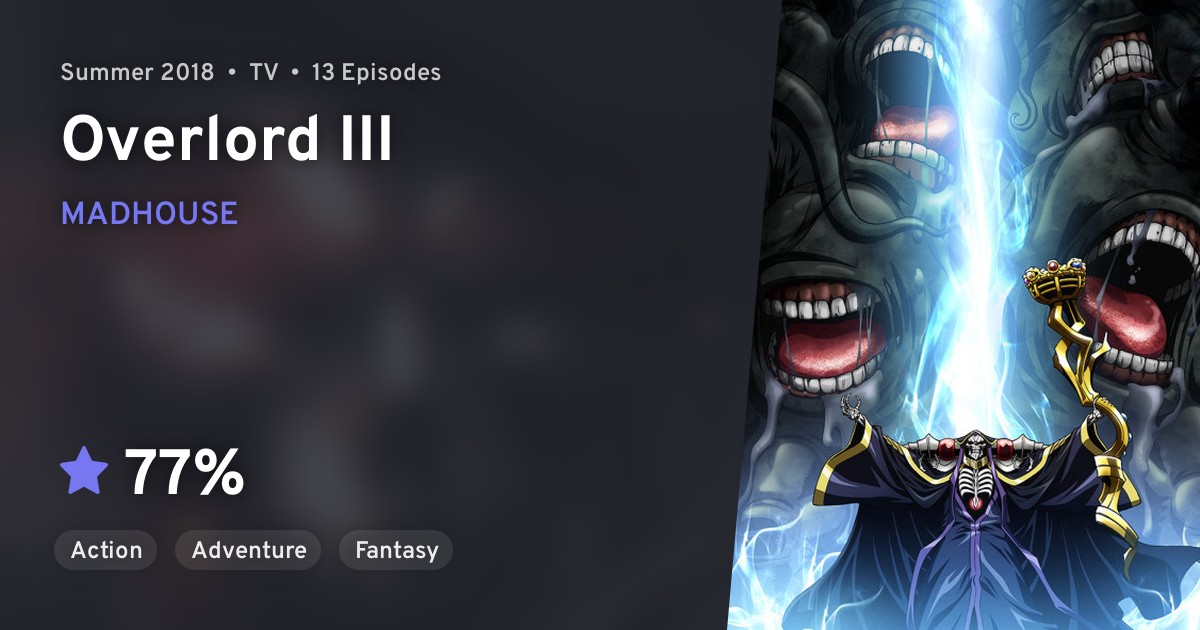 Overlord III · AniList