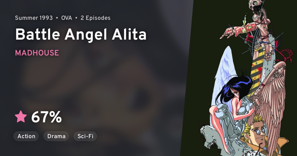 GUNNM (Battle Angel Alita) · AniList