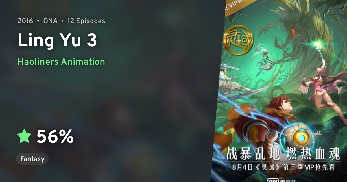 Ling Yu 3 · AniList