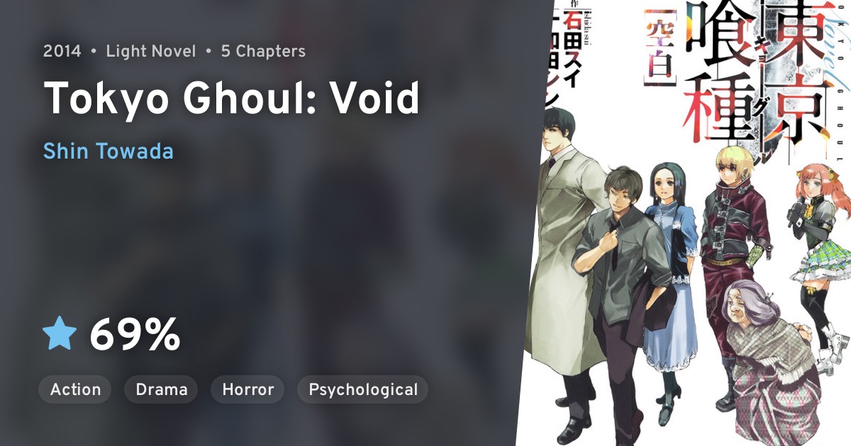 Tokyo Ghoul: Kuuhaku (Tokyo Ghoul: Void) · AniList