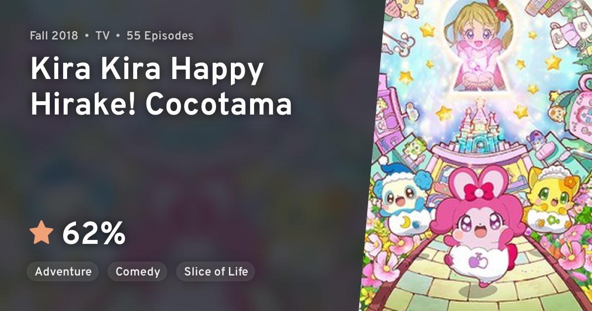 Kira Kira Happy ★ Hirake! Cocotama · AniList