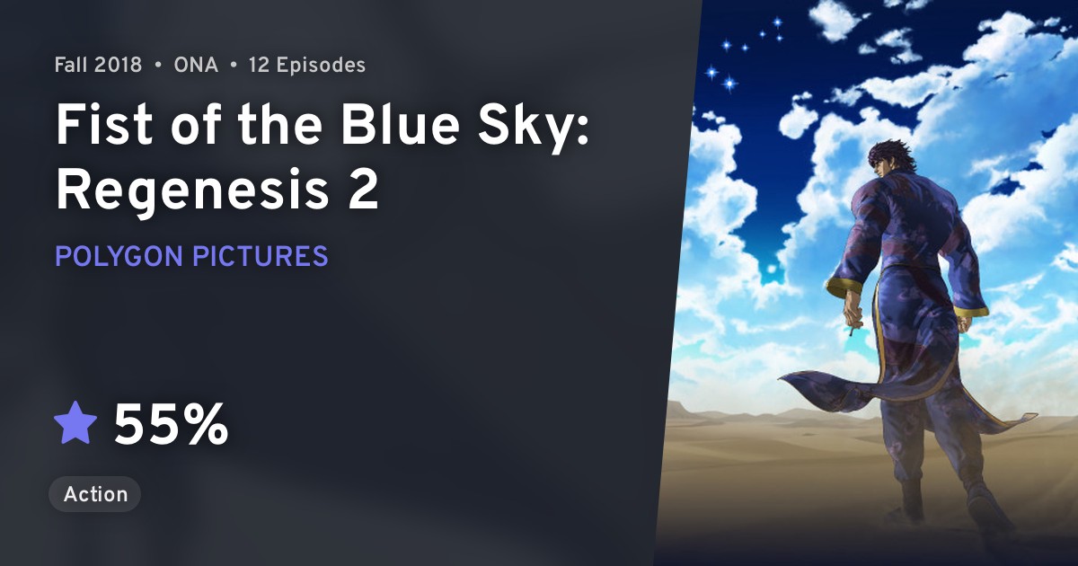 Souten no Ken: REGENESIS 2 (Fist of the Blue Sky: Regenesis 2) · AniList