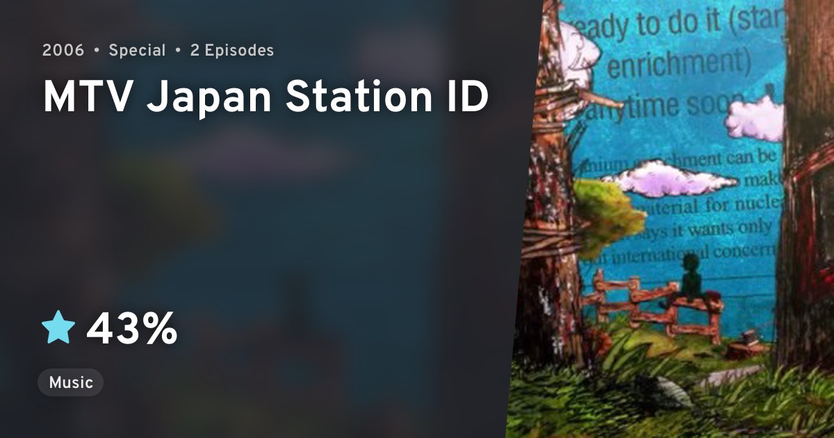 MTV Japan Station ID · AniList