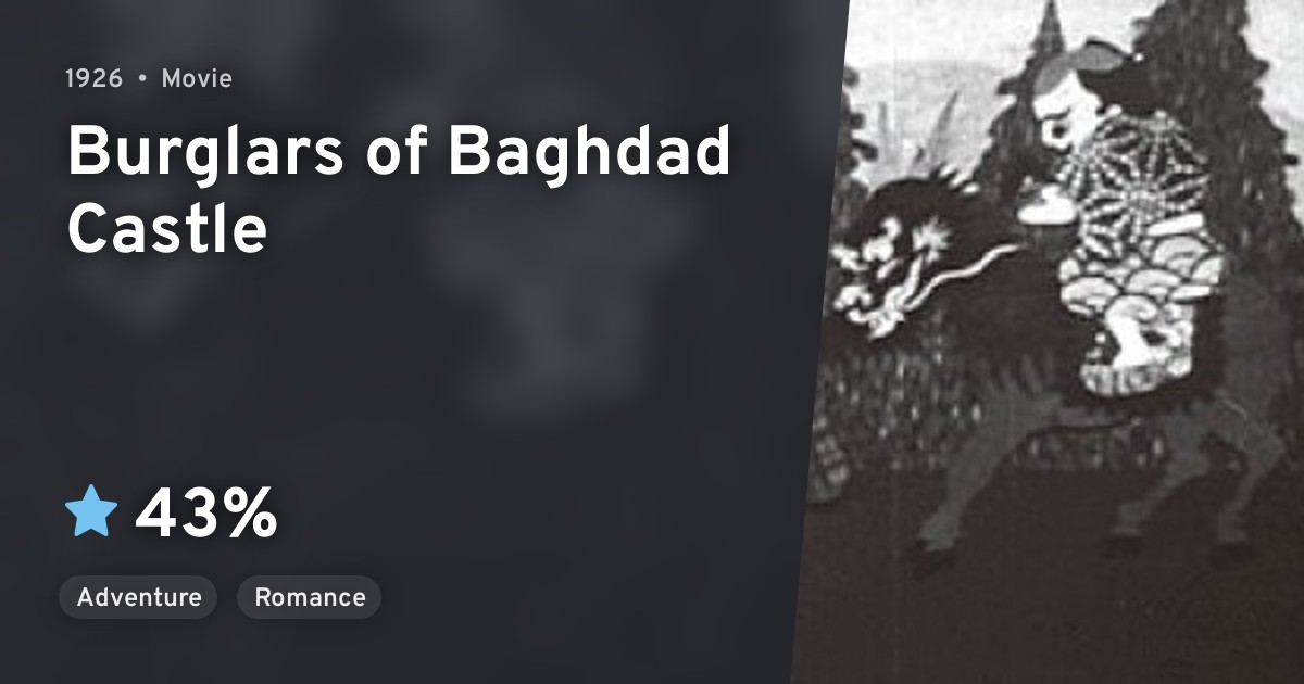 Baguda-jou no Touzoku (Burglars of Baghdad Castle) · AniList