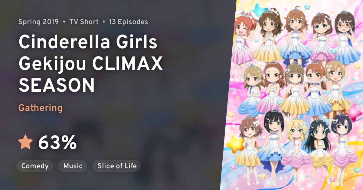 Cinderella Girls Gekijou Climax Season · Anilist
