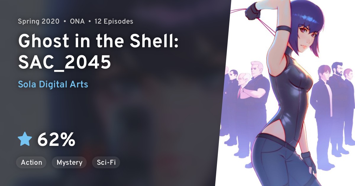 Koukaku Kidoutai: SAC_2045 (Ghost in the Shell: SAC_2045) · AniList