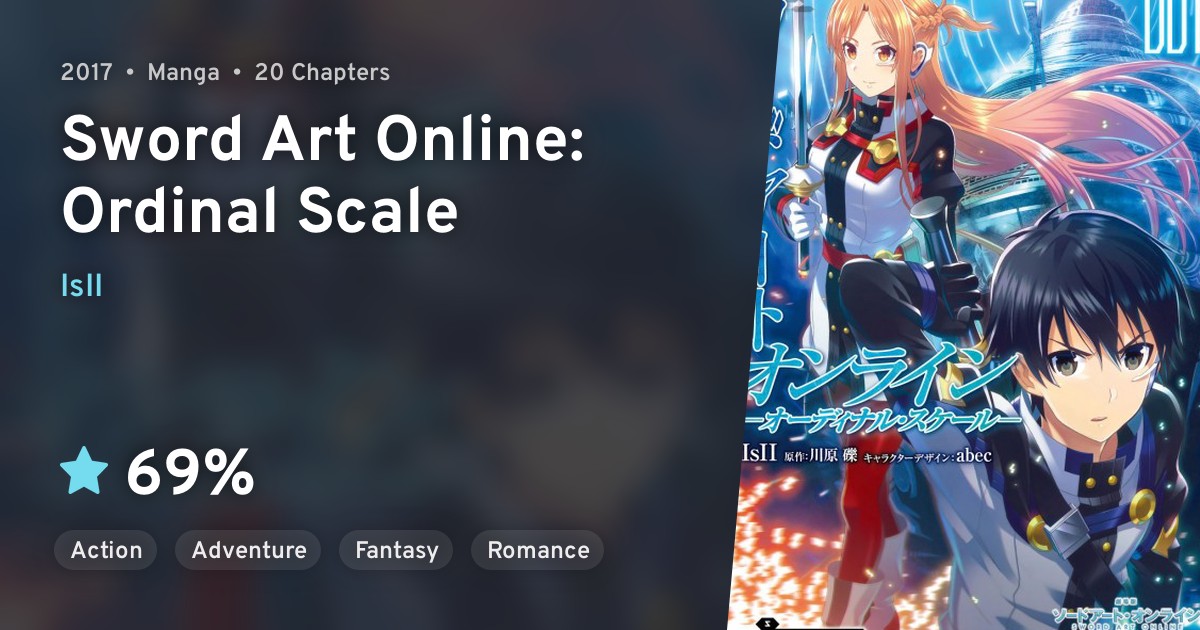 Gekijouban Sword Art Online: Ordinal Scale (Sword Art Online: Ordinal ...