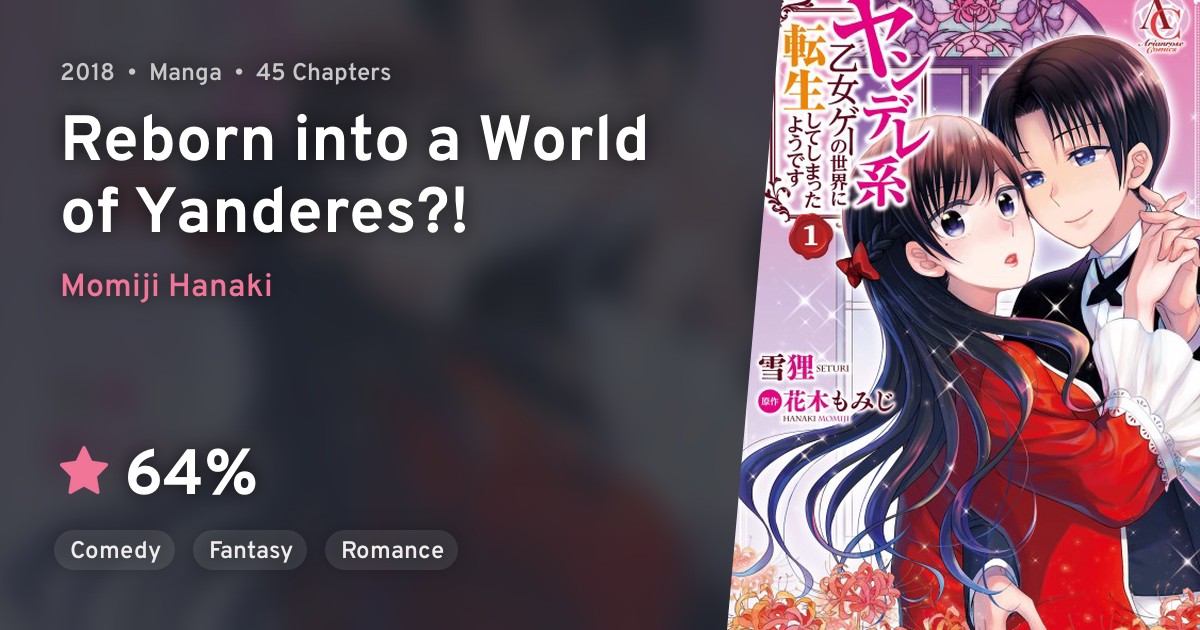 Yandere-kei Otomege no Sekai ni Tensei Shite Shimatta You Desu (Reborn into a World of Yanderes ...