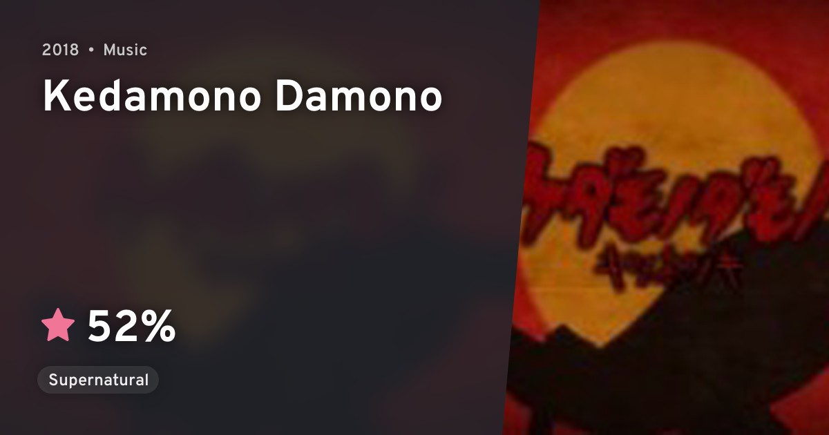 Kedamono Damono · AniList