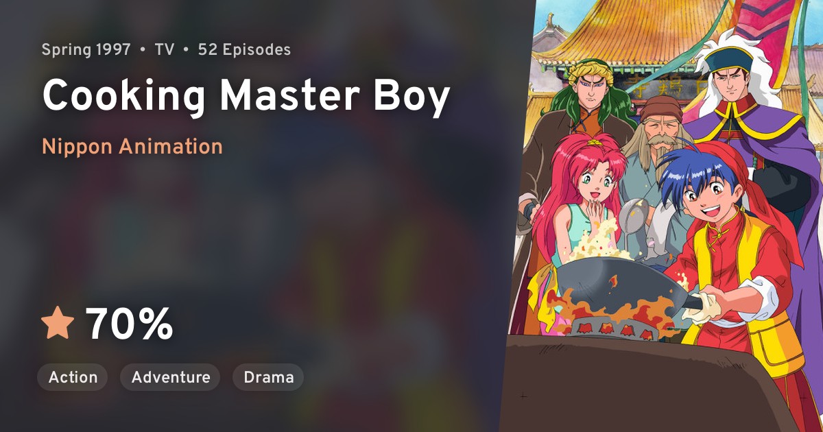 Chuuka Ichiban! (Cooking Master Boy) · AniList