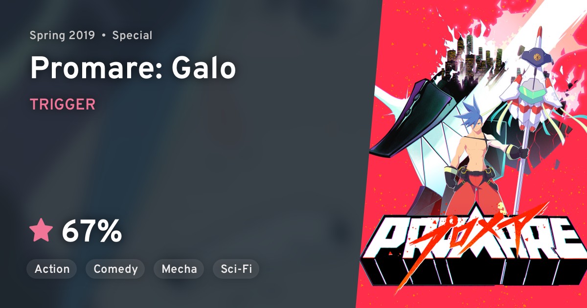 Promare: SIDE Galo (Promare: Galo) · AniList