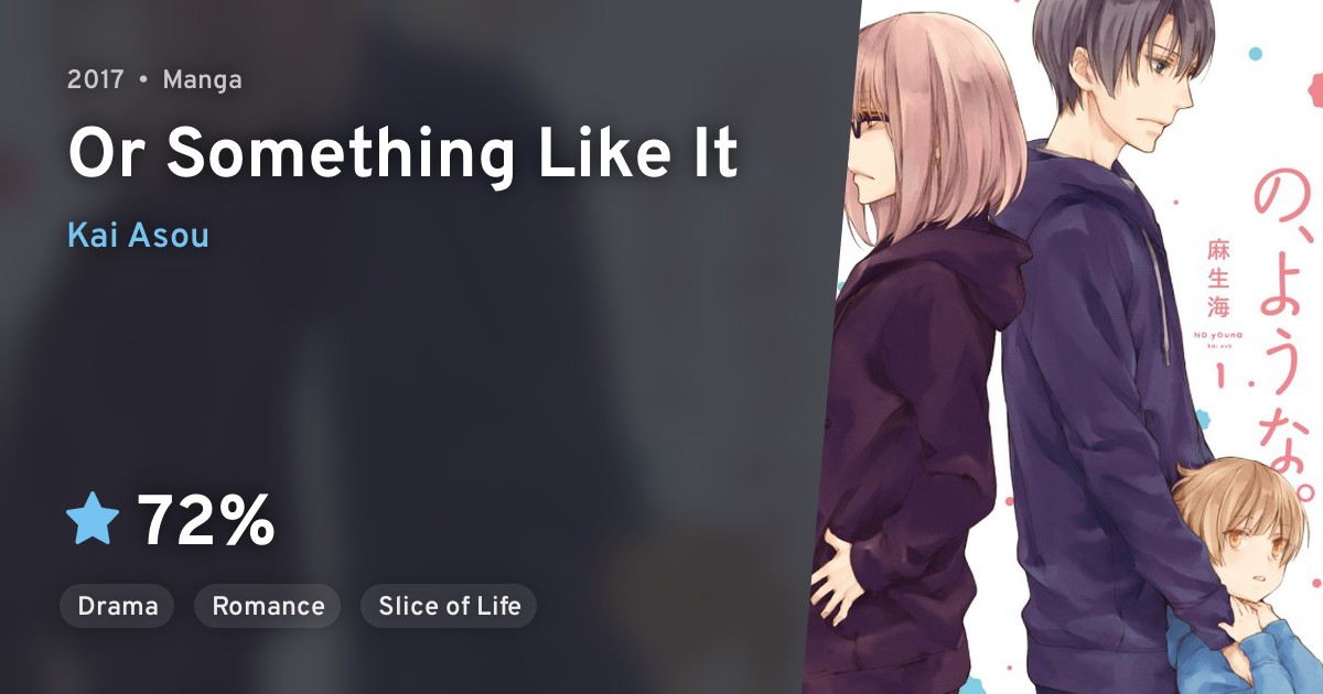 No, You na. (Or Something Like It) · AniList