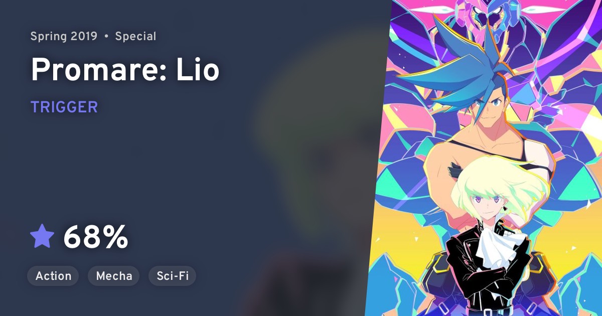 Promare: SIDE Lio (Promare: Lio) · AniList