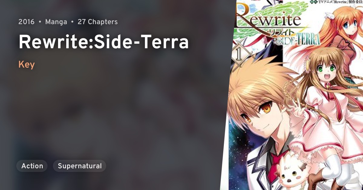 Rewrite:Side-Terra · AniList