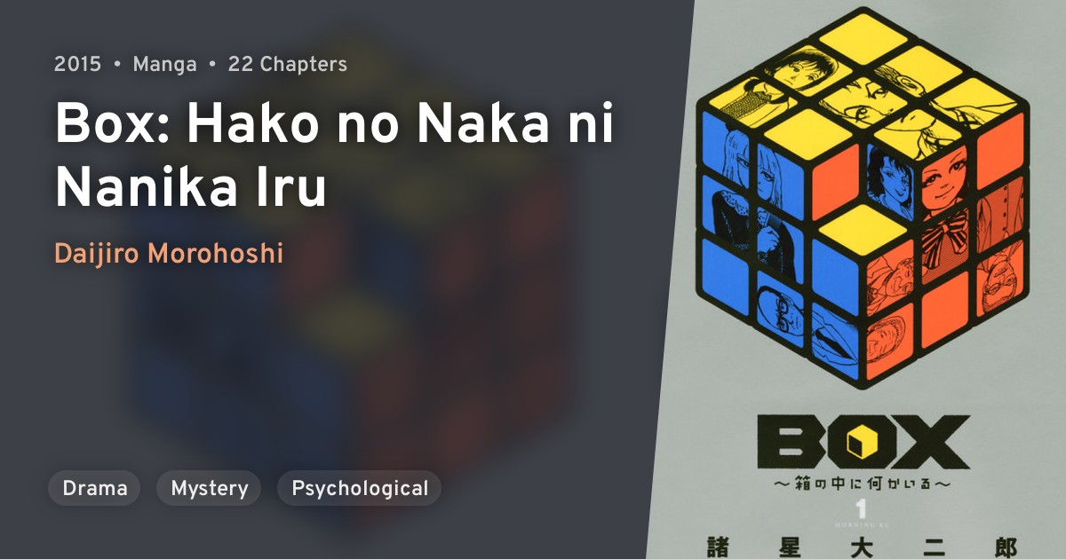 Box: Hako no Naka ni Nanika Iru · AniList