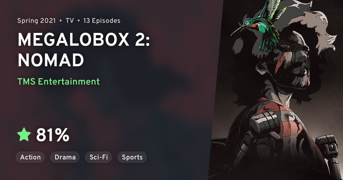 NOMAD: Megalo Box 2 (MEGALOBOX 2: NOMAD) · AniList