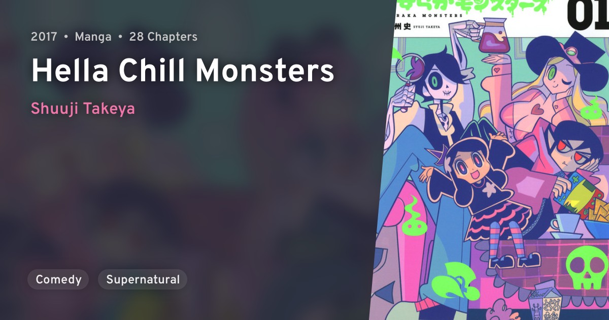 Yasuraka Monsters (Hella Chill Monsters) · AniList
