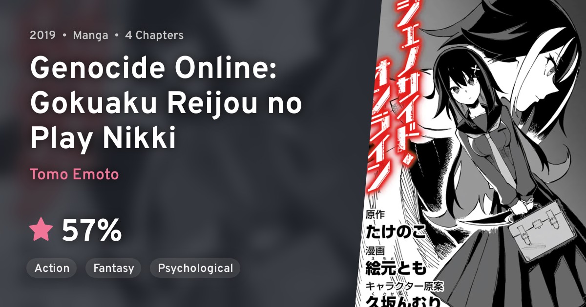 Genocide Online: Gokuaku Reijou no Play Nikki · AniList