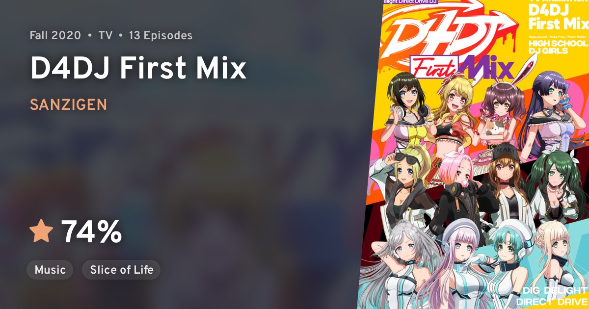 D4DJ First Mix · AniList