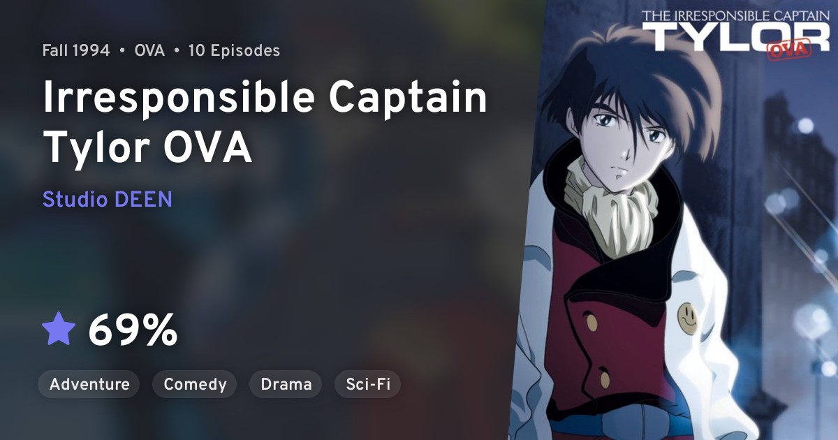 Musekinin Kanchou Tylor OVA (Irresponsible Captain Tylor OVA) · AniList