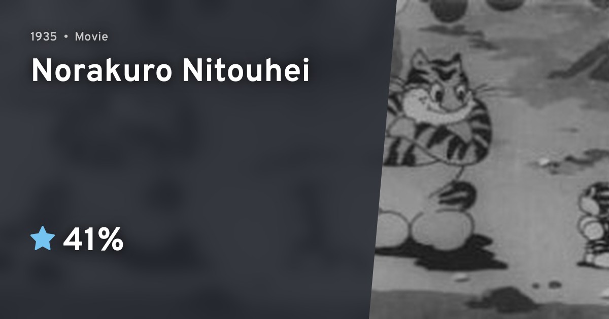 Norakuro Nitouhei · AniList