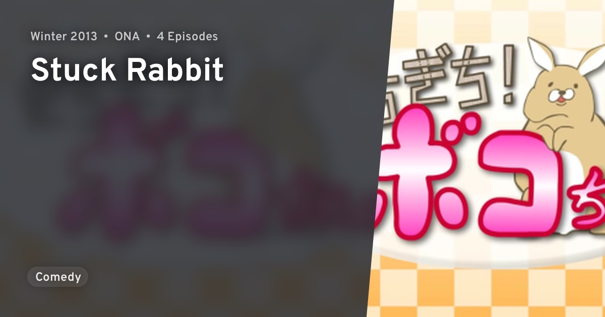 Boko-chan (Stuck Rabbit) · AniList