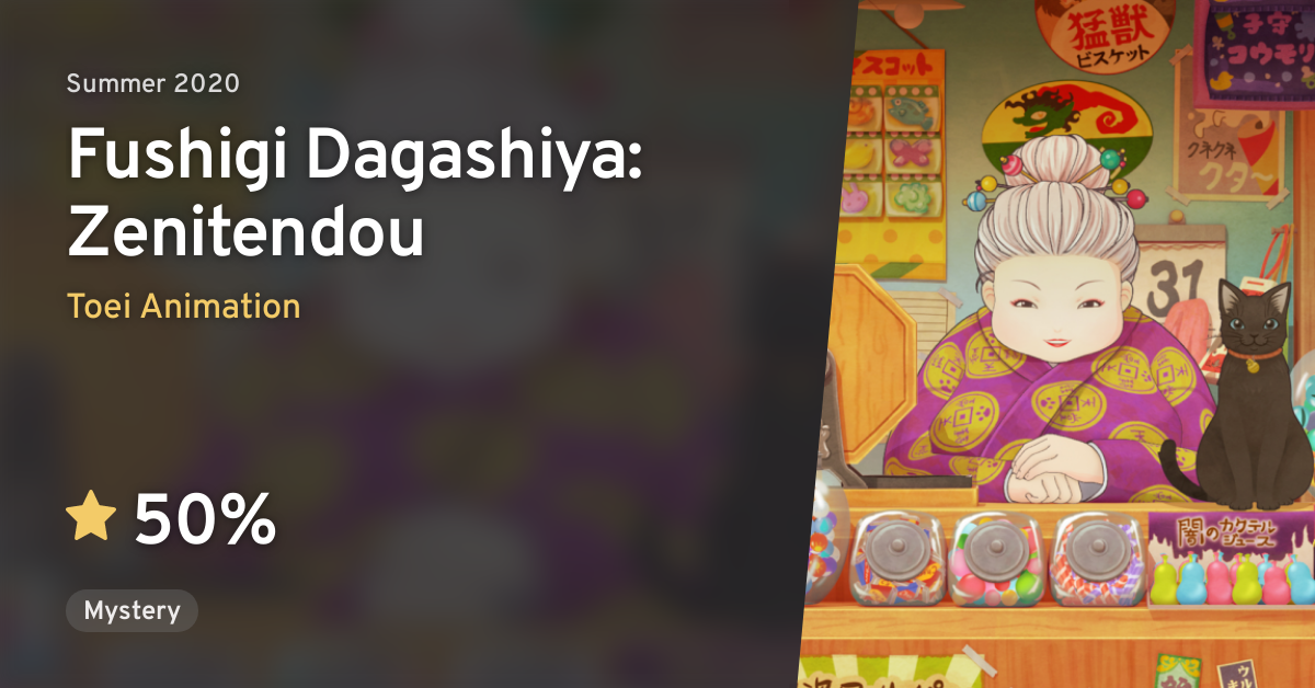 Fushigi Dagashiya: Zenitendou · AniList