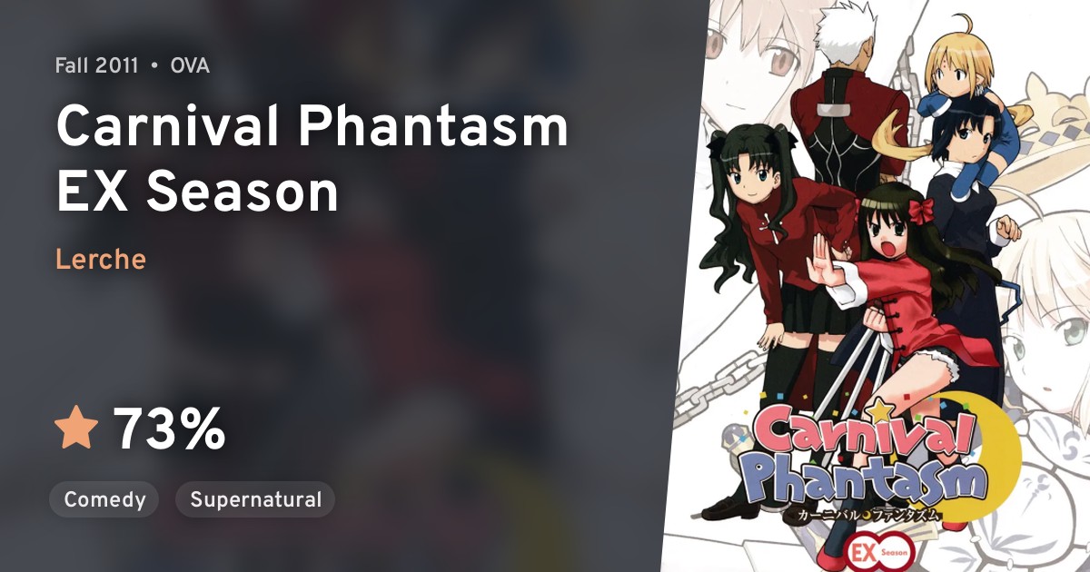 Carnival Phantasm EX Season · AniList
