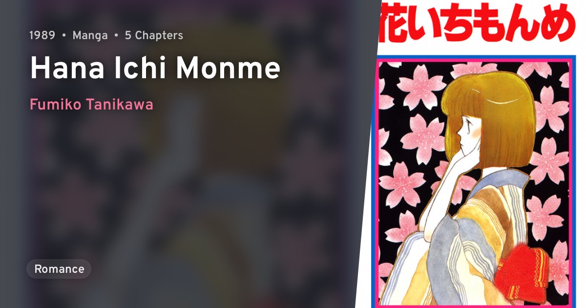 Hana Ichi Monme · AniList