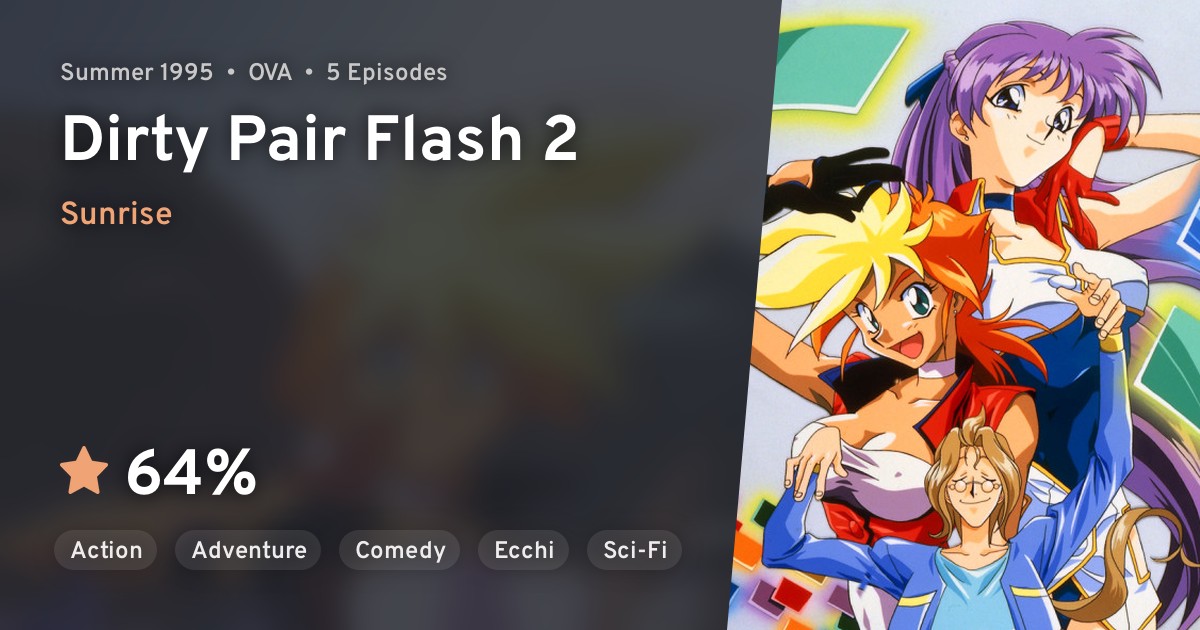 Dirty Pair FLASH 2 (Dirty Pair Flash 2) · AniList