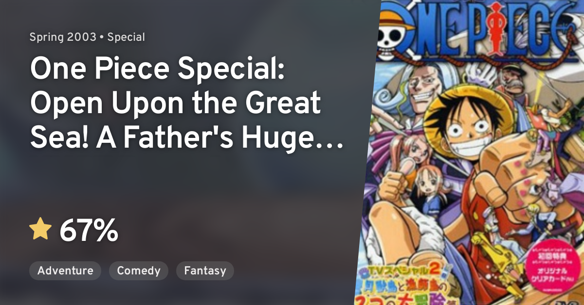 ONE PIECE: Oounabara ni Hirake! Dekkai Dekkai Chichi no Yume! (One ...