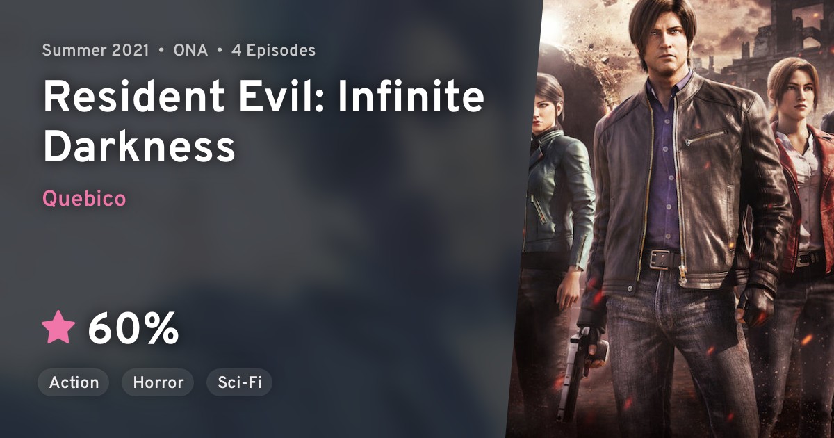 Biohazard: Infinite Darkness (Resident Evil: Infinite Darkness) · AniList