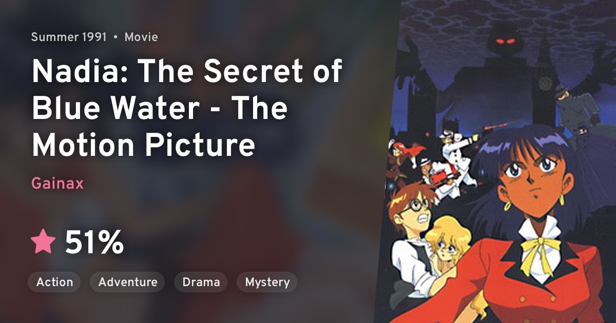 Fushigi no Umi no Nadia: Original Movie (Nadia: The Secret of Blue ...