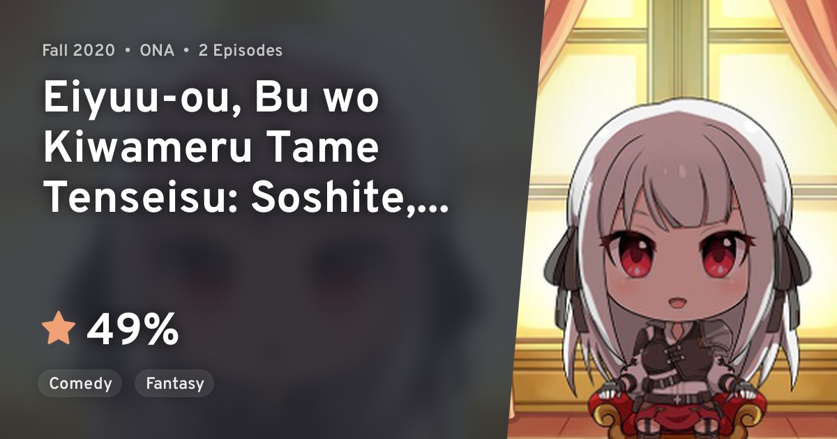 Eiyuu-ou, Bu wo Kiwameru Tame Tenseisu: Soshite, Sekai Saikyou no Minarai Kishi♀ Mini · AniList