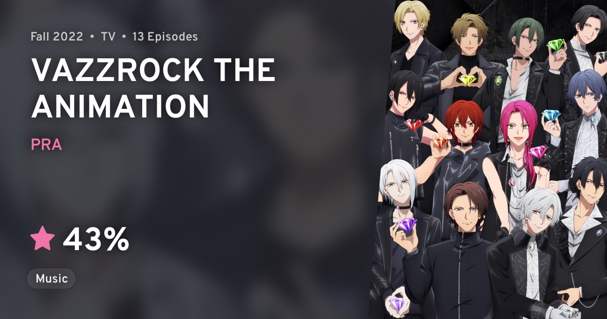 VAZZROCK THE ANIMATION · AniList