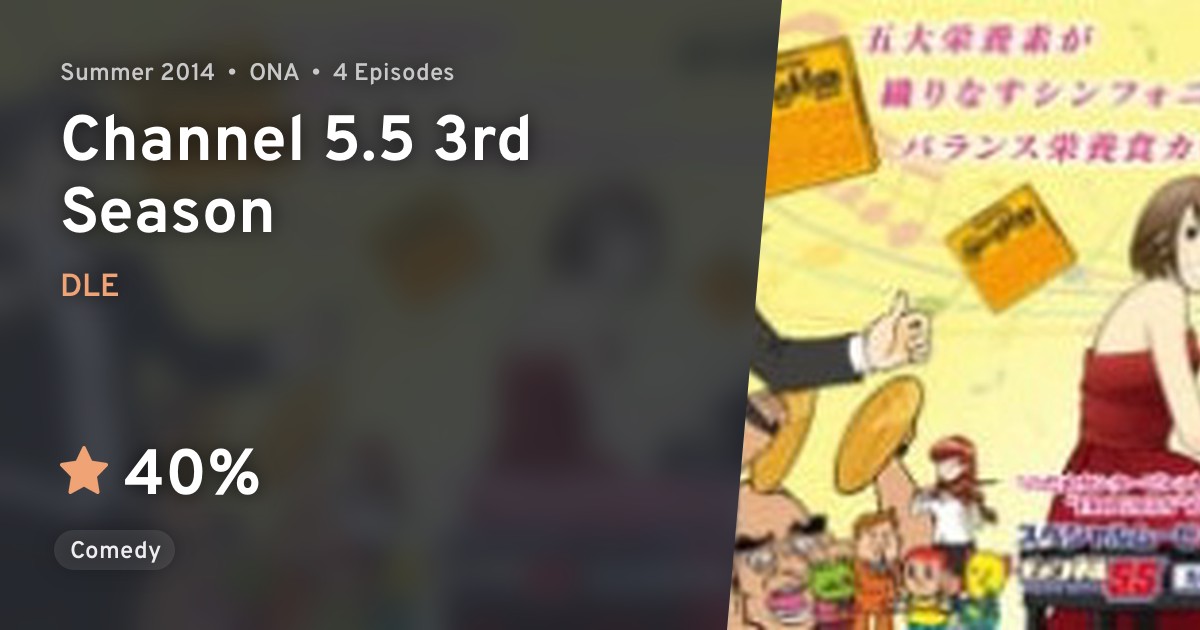 Channel 5.5 3rd Season · AniList