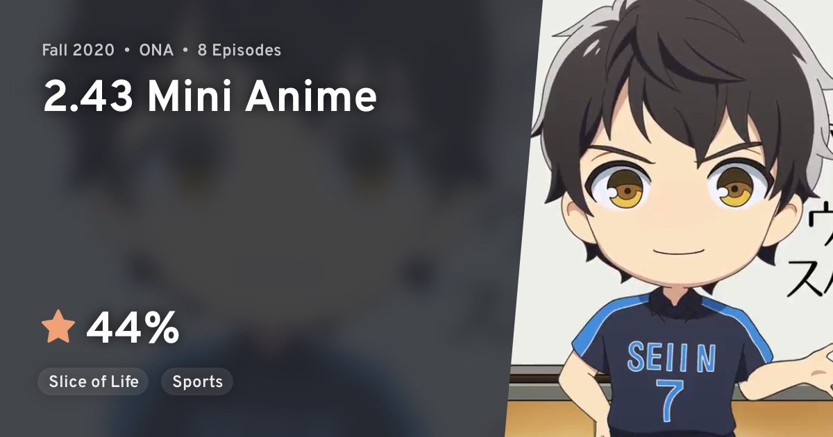 2.43 Mini Anime · AniList