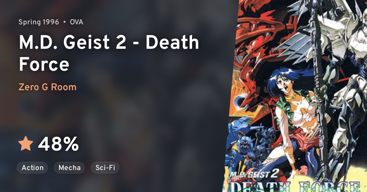 Soukihei MD Geist 2: DEATH FORCE (M.D. Geist 2 - Death Force) · AniList