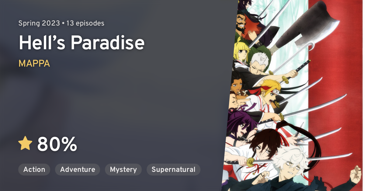 Jigokuraku (Hell’s Paradise) · AniList Jigokuraku (Hell’s Paradise) · AniList