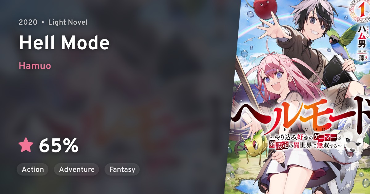 Hell Mode: Yarikomi Suki no Gamer wa Haisettei no Isekai de Musou Suru (Hell Mode) · AniList