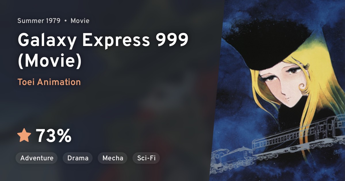 Ginga Tetsudou 999 (Movie) (Galaxy Express 999 (Movie)) · AniList