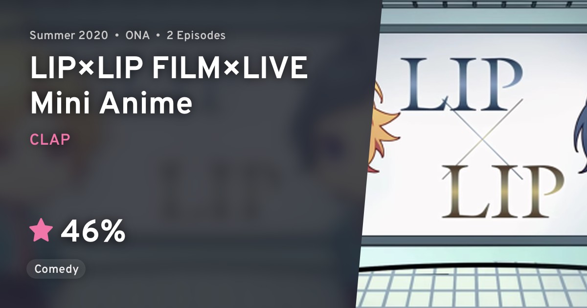 LIP×LIP FILM×LIVE Mini Anime · AniList