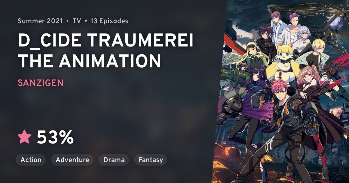 D_CIDE TRAUMEREI THE ANIMATION · AniList