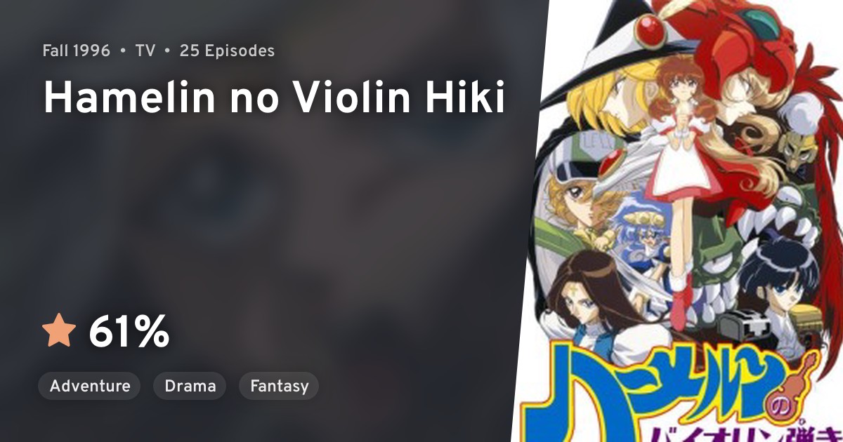 Hamelin no Violin Hiki · AniList