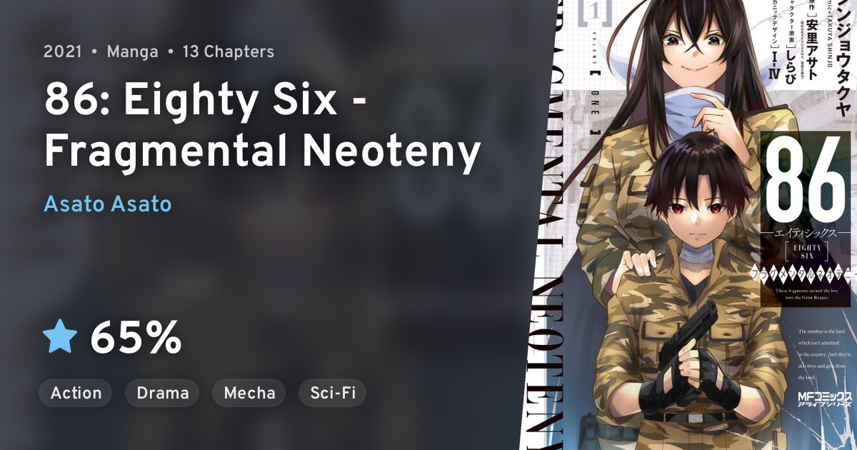 86: Eighty Six - Fragmental Neoteny · AniList