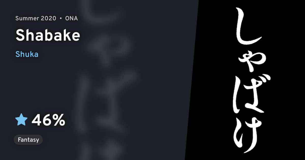 Shabake · AniList