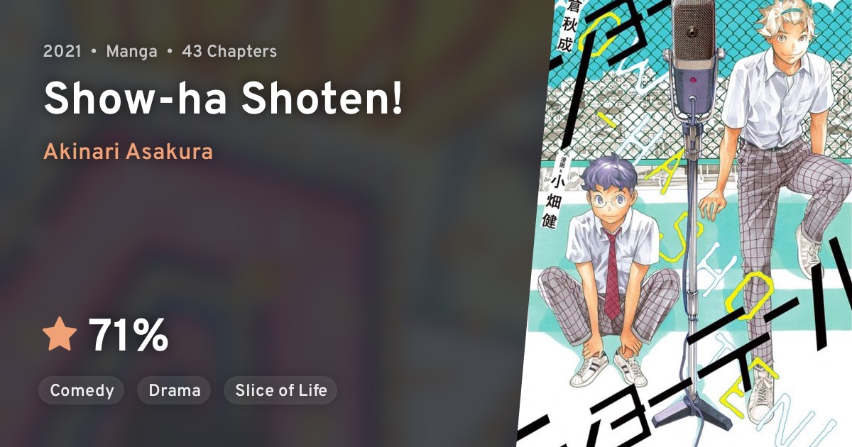Show-ha Shou-ten! (Show-ha Shoten!) · AniList